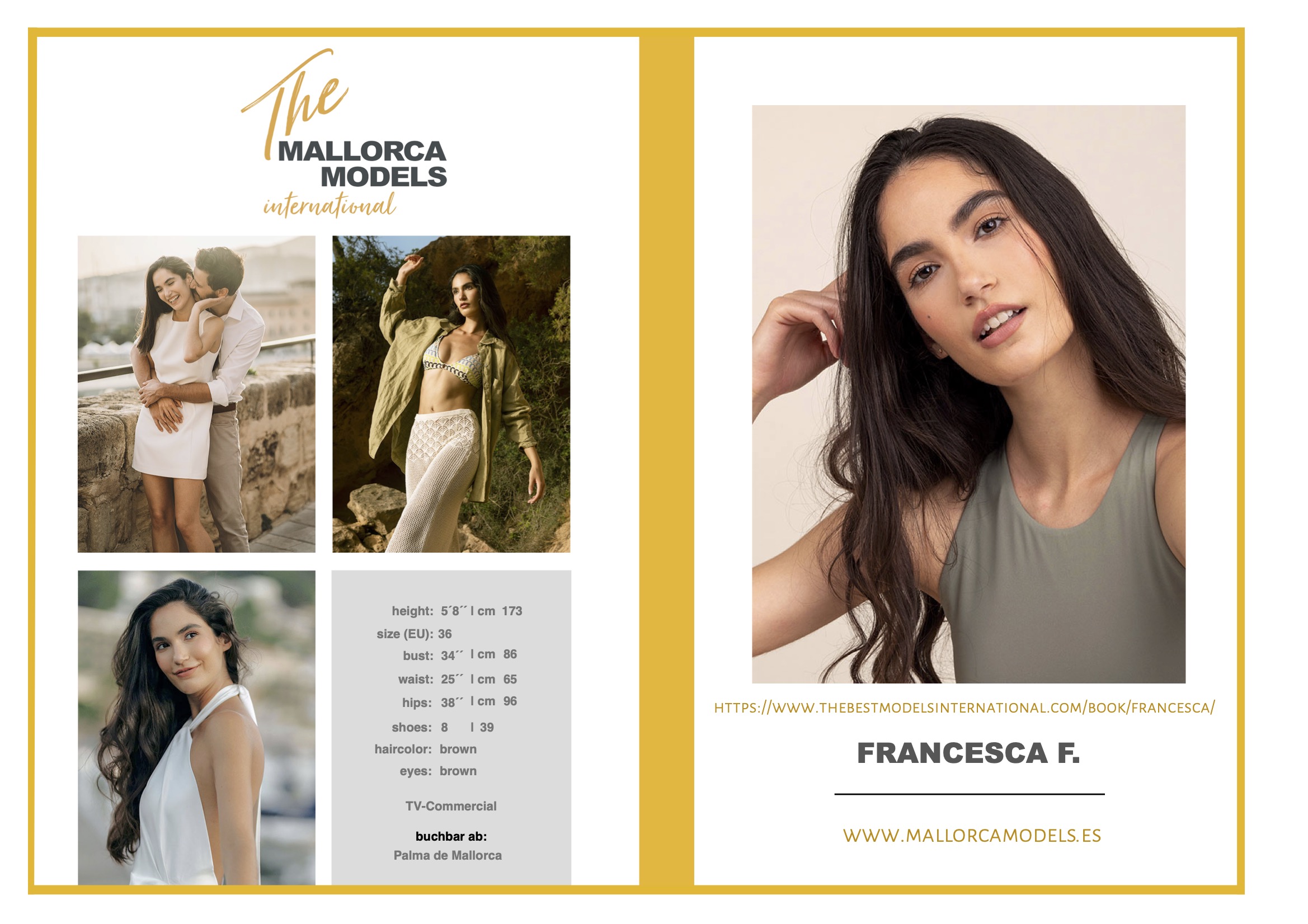 Francesca F. - The MALLORCA MODELS international